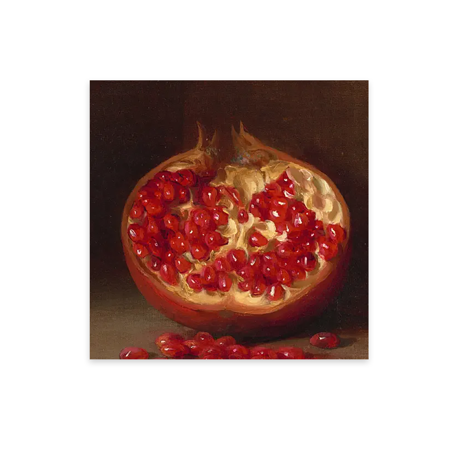 Pomegranate Thank You Card – Craft Contemporary Shop