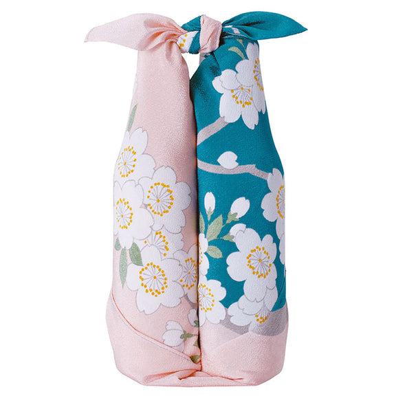 Furoshiki - Sakura Green Chirimen – Craft Contemporary Shop